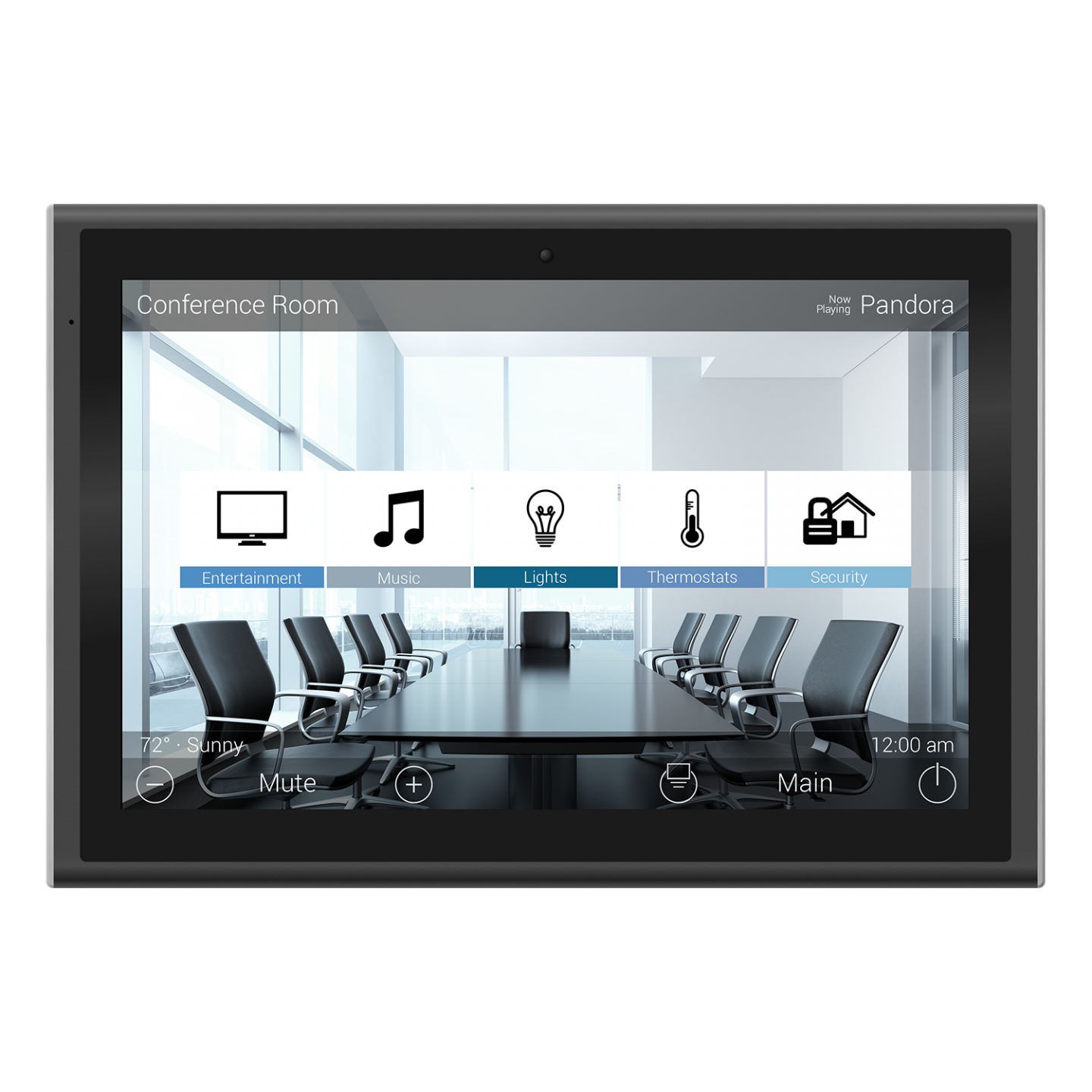 10-inch In-Wall Touch Screen - URC Automation