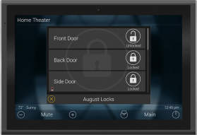 URC Total Control adds Two-Way Integration of August Smart Lock & Smart ...