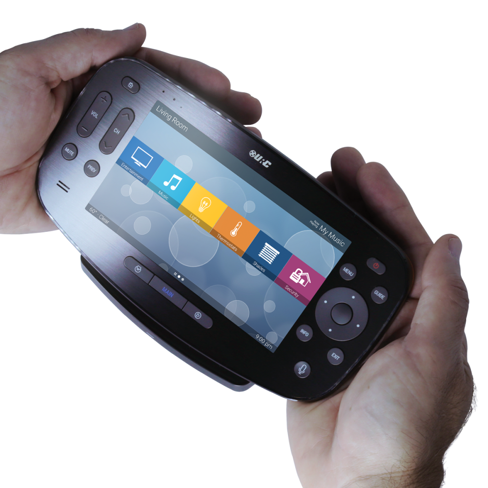 5-inch Handheld Touch Screen with Voice Control - URC Automation